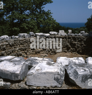 Temple of the Great Gods at Samothraki island in Greece Stock Photo - Alamy