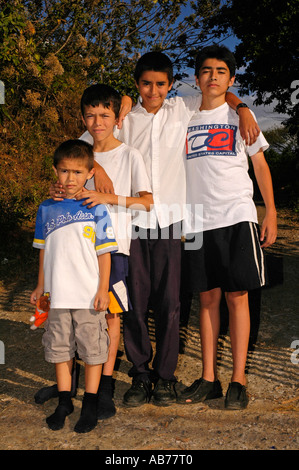 Typical Costa Rican family members, Costa Rica, Central America Stock ...