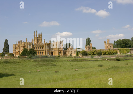 Toddington Manor built in early 1800s Cotswolds UK Stock Photo - Alamy