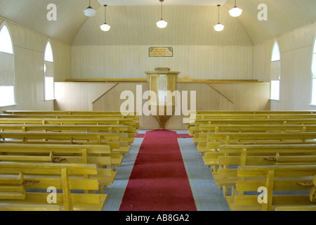 Interior view of the Lichtenauer Mennonite Church at the Mennonite ...