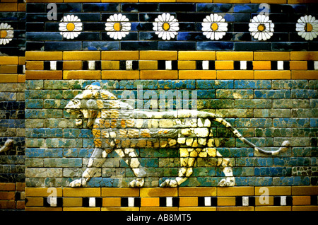 Ishtar Gate 580 BC (Neo Babylonian Empire) Babylon, 6th century B.C ...