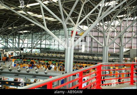 Terminal 1 Airport Stuttgart Baden Wuertttemberg Germany Stock Photo ...