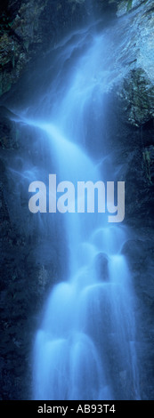 Tightly cropped image of part of Kaledonia Falls Cyprus in Monochrome ...