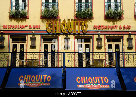 Chiquito mexican restaurant in Leicester Square, London, England, UK ...