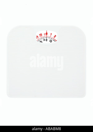 Weight loss fail concept. Scale and depressed, frustrated and sad Stock ...
