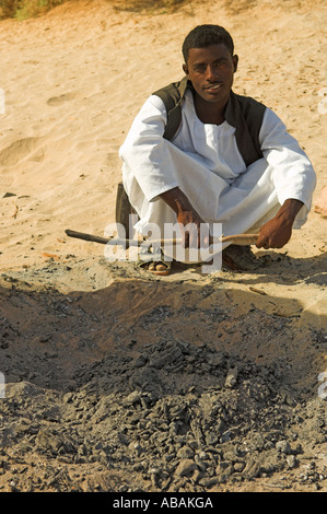 Portrait of an Ababda tribesman Stock Photo - Alamy