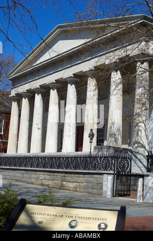 Second Bank of the United States 1816 Philadelphia Greek revival ...