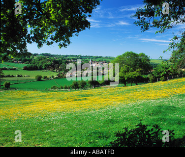England, Kent, Elham Valley, Elham Village, Blue Plaque on the House ...