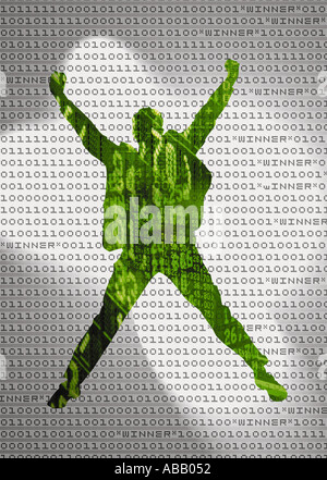 adult man is jumping for joy Stock Photo - Alamy