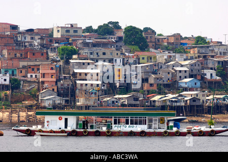 Slum area, Manaus, Brazil Stock Photo - Alamy