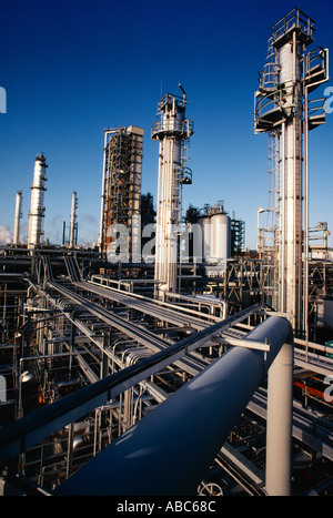 Energy - Oil Refinery flexicoker unit converts heavy oil fractions into ...