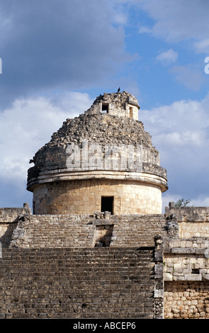 Maya Astronomy observatory , Yucatan Stock Photo - Alamy