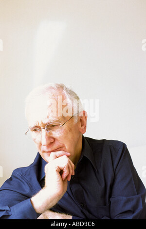 Man thinking about family Stock Photo - Alamy