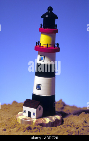 The souvenir object of a lighthouse Stock Photo - Alamy