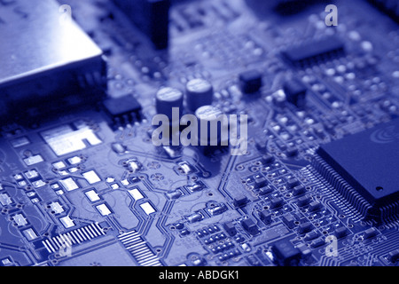 Computer Keys and Circuit Boards Stock Photo - Alamy