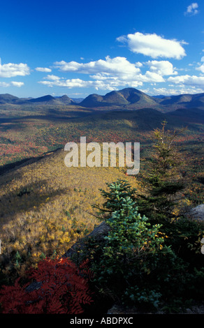 The Pemigewasset Wilderness area from Zeacliff on the Appalachian Trail ...