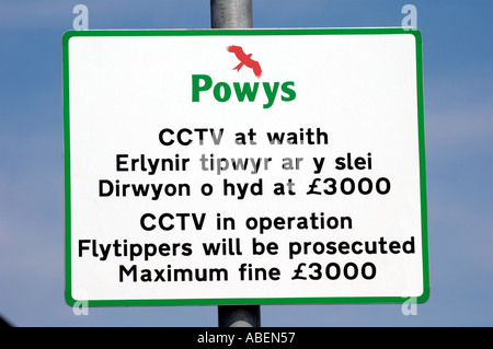 bilingual welsh english language CCTV and Alcohol Free zones signs ...