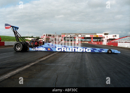 Rail drag racing car Stock Photo - Alamy
