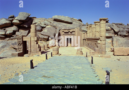 Temple of the Nubian god Dedwen Stock Photo - Alamy