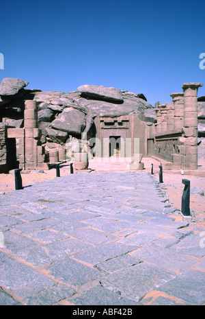 Temple of the Nubian god Dedwen Stock Photo - Alamy