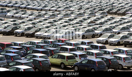 Germany, Cologne, Ford Motor Company, new vehicles on the companies ...