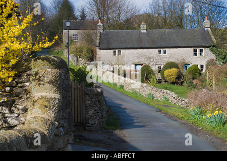 The Hamlet Of Milldale In The Peak District Derbyshire England UK Stock ...