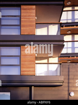 Burford Square, Stratford E15 Architect: Nicholas Burwell Stock Photo ...