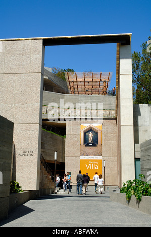Entry Pavilion at the Getty Villa, Malibu California Stock Photo - Alamy