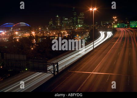 I5 highway, Seattle, Washington State, USA Stock Photo - Alamy