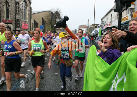 The London Marathon 2006, Photographed in Greenwich. London England ...