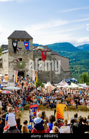 Knight's festival, Castle Oberkapfenberg, Kapfenberg, Styria, Austria ...