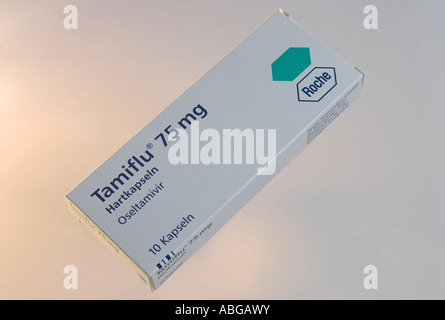 Tamiflu flu medicament from the Swiss company Roche Stock Photo - Alamy