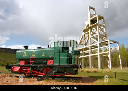 Coal Mine Steam Engine Stock Photo - Alamy