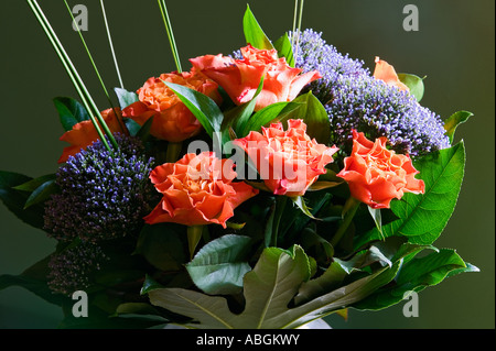 Milva rose bouquet Stock Photo - Alamy