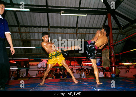 Thai boxing Pattaya Thailand Stock Photo - Alamy