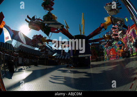 Fun fair roundabout at the Dallas State Fair Stock Photo - Alamy