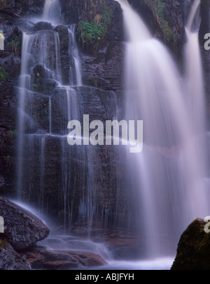 Waterfall in Glen Feochan, Kilmore, Oban, Argyll, Scotland, UK Stock ...