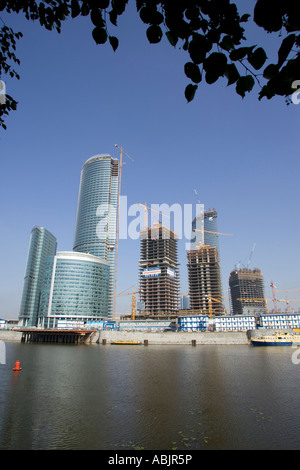 The Federation Tower skyscraper complex currently under construction in ...
