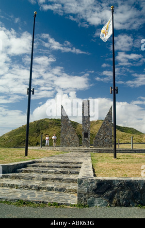 Point Udall Millennium Monument, St Croix, US Virgin Islands Stock ...