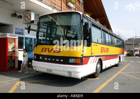 Typical public bus, Switzerland, Europe Stock Photo - Alamy