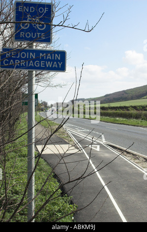 Cycleway from Ganton to Staxton on the A64 Near Scarborough North ...