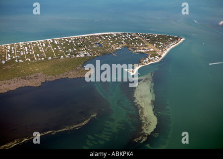 Aerial photo of North Captiva Island, Safety Harbor, Foster Bay ...