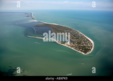 Aerial photo of North Captiva Island, Safety Harbor, Foster Bay ...