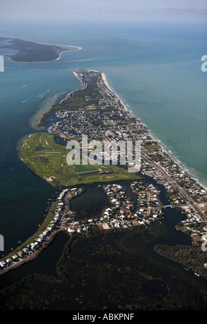 Aerial photo of Gasparilla Island, Jack Point, Three Sisters Island ...