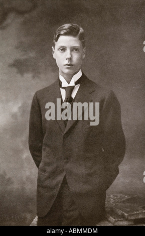 The H.R.H. Prince of Wales (1894-1972) in the late 1930s. He later ...