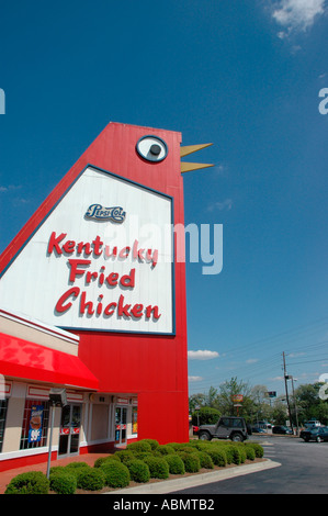 Known as the Big Chicken in Atlanta Marietta, Georgia KFC, America, for ...