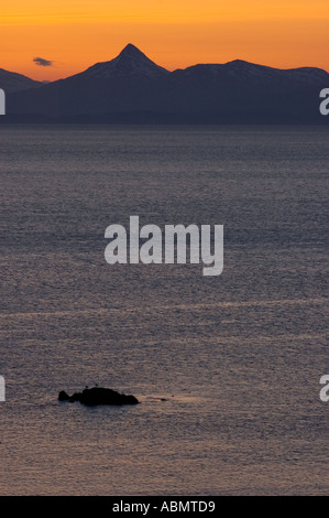 Chiniak bay sunrise Stock Photo - Alamy