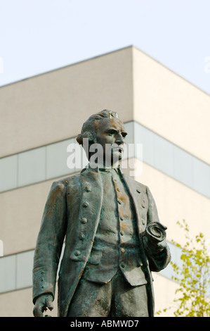 Captain James Cook Monument, Anchorage, Alaska Stock Photo - Alamy