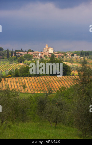 Landscape, Monaciano, Tuscany, Italy Stock Photo - Alamy