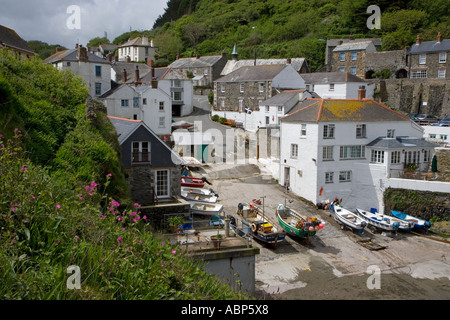Portloe Harbour Cornwall UK May Stock Photo - Alamy